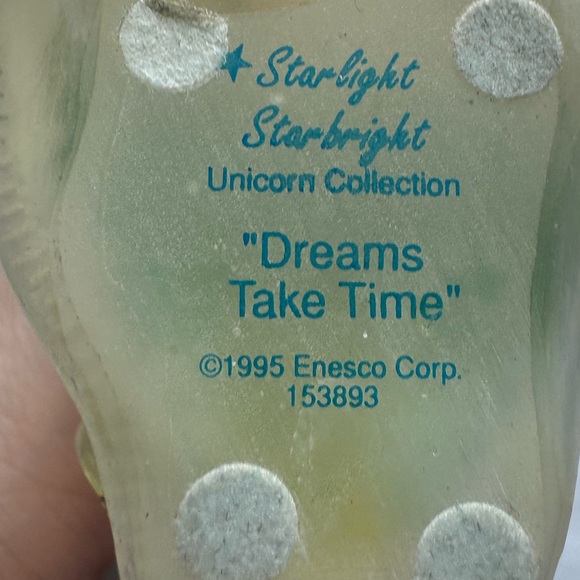 Enesco | Art | Vintage 995 Starlight Starbright Unicorn Dreams Take ...